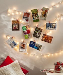 Twinkle lights card display – Kodak Moments